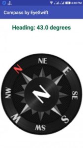Build Compass Application in Android Studio - CodeSpeedy