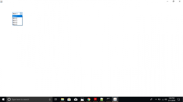 How to use AWT popup menu and AWT choice bar in Java - CodeSpeedy