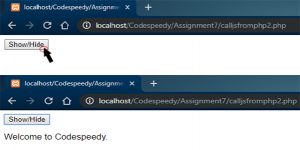 Call a JavaScript Function from PHP - CodeSpeedy
