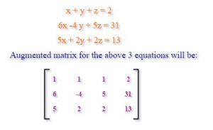 Solve Linear Equations using Gaussian Elimination in C++ - CodeSpeedy
