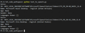 Text-To-Speech conversion in Python - CodeSpeedy