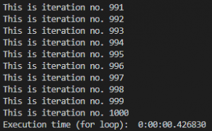 Calculate the Execution Time of a Python Program - CodeSpeedy