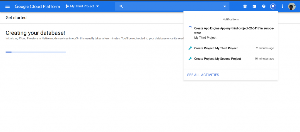 Setting Up A Firebase Database And Connect It With Python Program