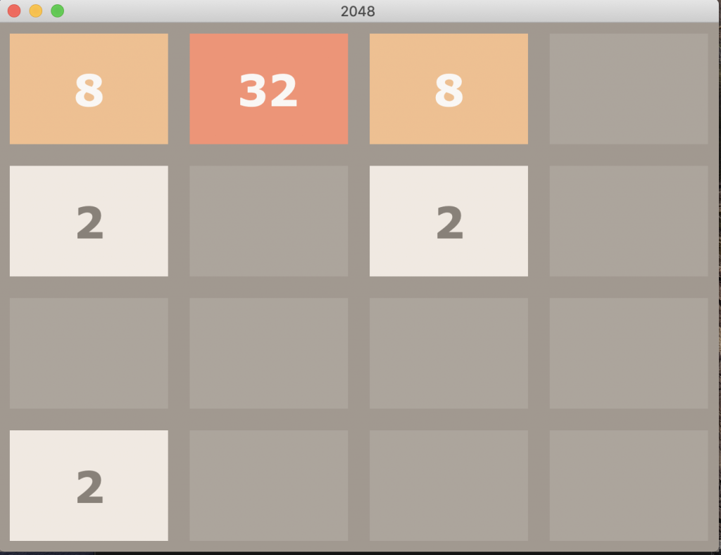 How to build 2048 game in Python - CodeSpeedy