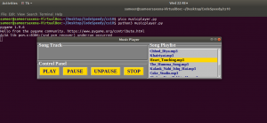 Build a Music Player in Python from Scratch - CodeSpeedy