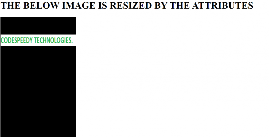 Resize an Image in HTML - CodeSpeedy
