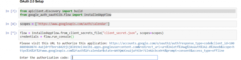 Access Google calendar data with Python - CodeSpeedy
