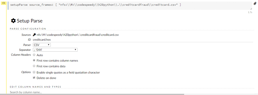 Classification use cases using h2o in Python and h2oFlow - CodeSpeedy