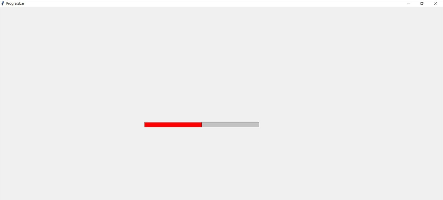How To Create A Progressbar In Tkinter Codespeedy