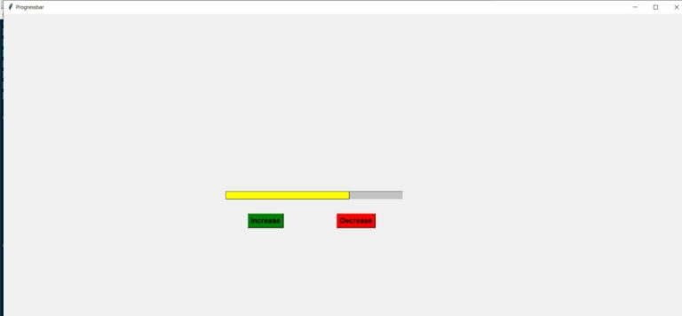How to create a Progressbar in Tkinter - CodeSpeedy