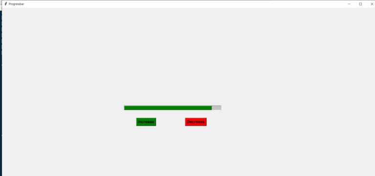 How to create a Progressbar in Tkinter - CodeSpeedy