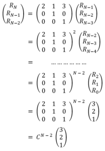 Matrix Exponentiation in C++ in Logarithmic Time - CodeSpeedy