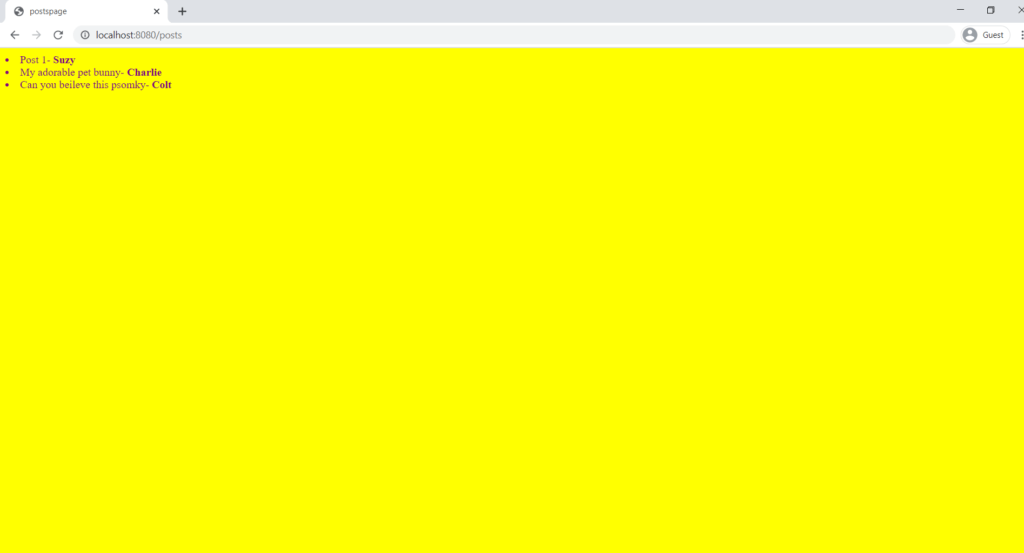 Using EJS Template Engine With Node.js and ExpressJs - CodeSpeedy
