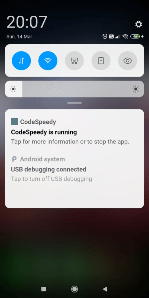 Creating Persistent Notification in Android Java - CodeSpeedy