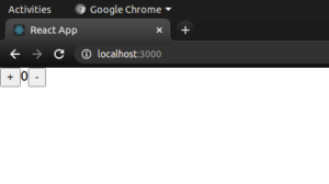 How to create a counter in React Js - CodeSpeedy