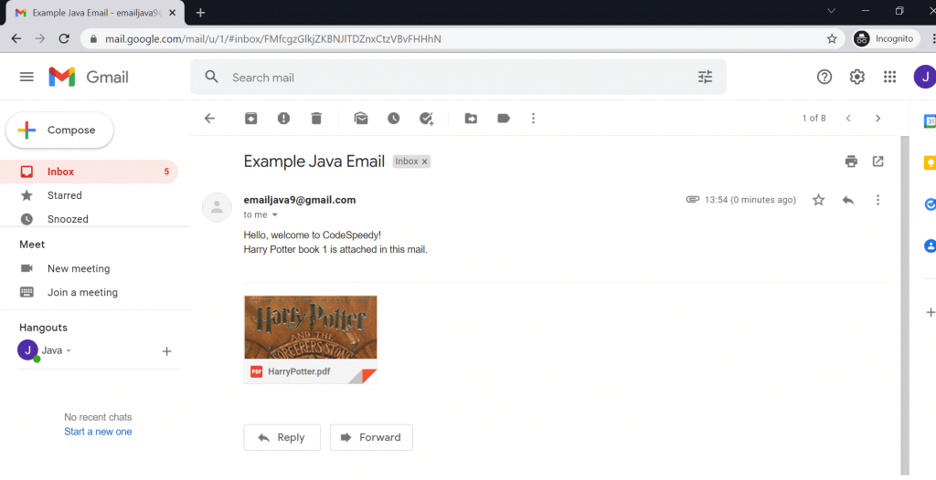 How To Send Email With Attachment In Java Eclipse CodeSpeedy