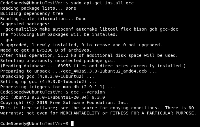 How To Install C On Linux Step By Step Guide CodeSpeedy