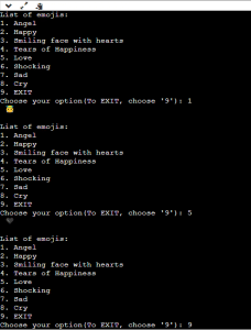 How to print emoji in C++ console - CodeSpeedy