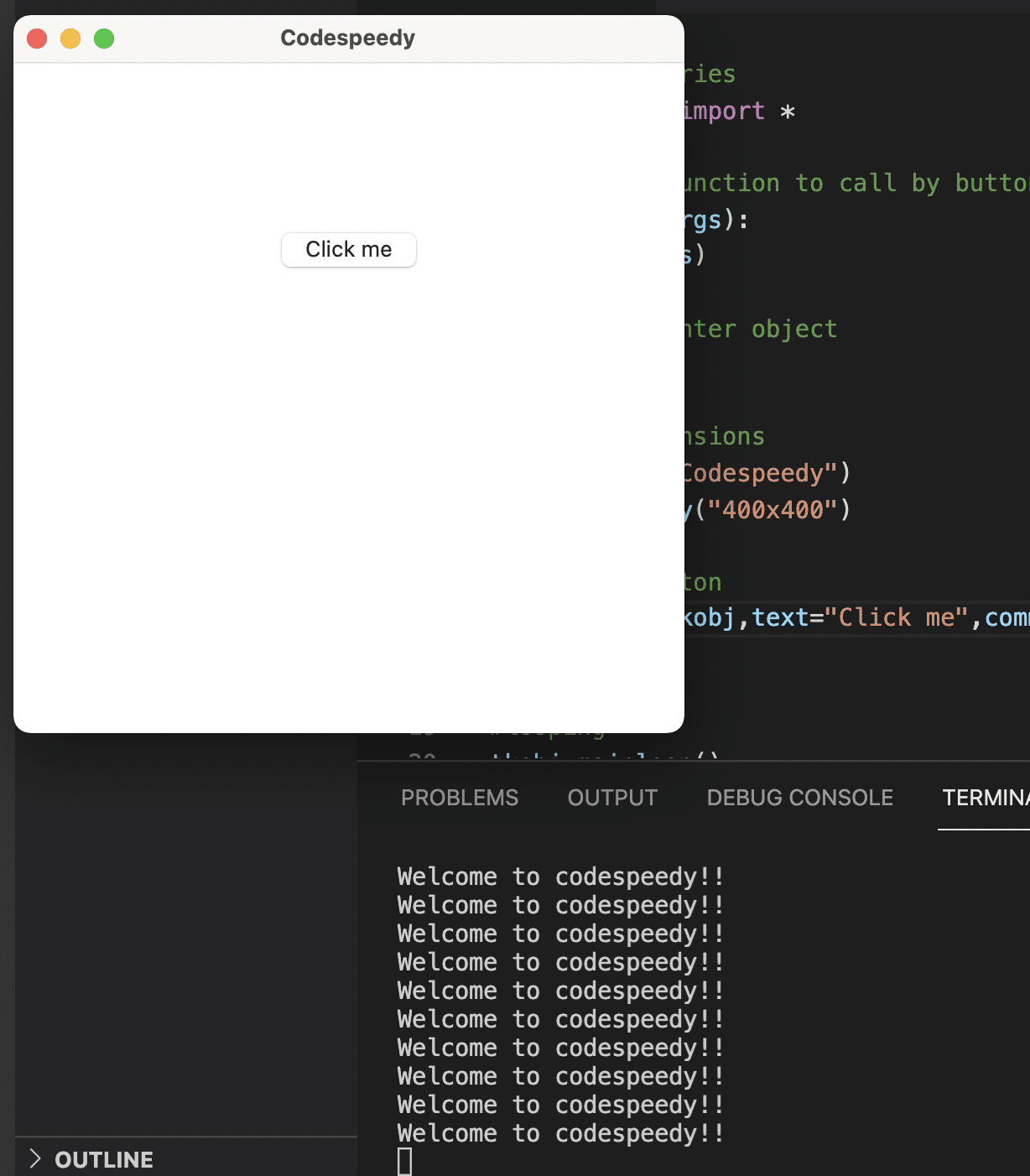 How To Pass Arguments To A Button Command In Tkinter CodeSpeedy