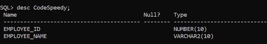 How To Delete A Table From Oracle Database In Python CodeSpeedy