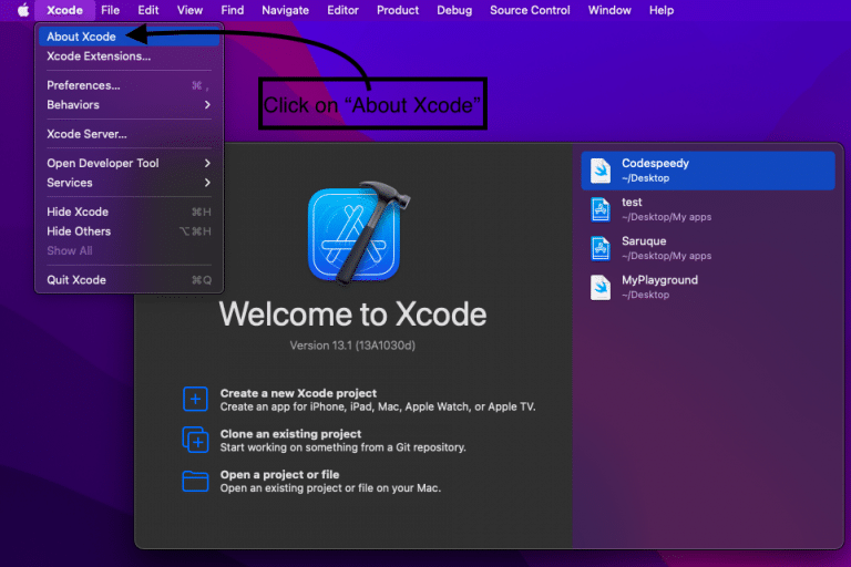 How to check Xcode version installed on your machine - Multiple ways
