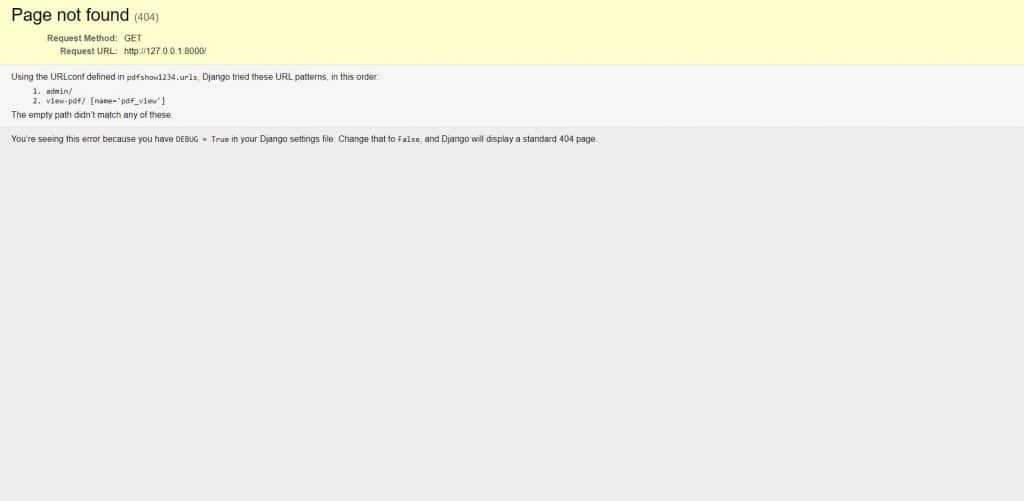 Show a PDF file in Django instead of downloading - CodeSpeedy