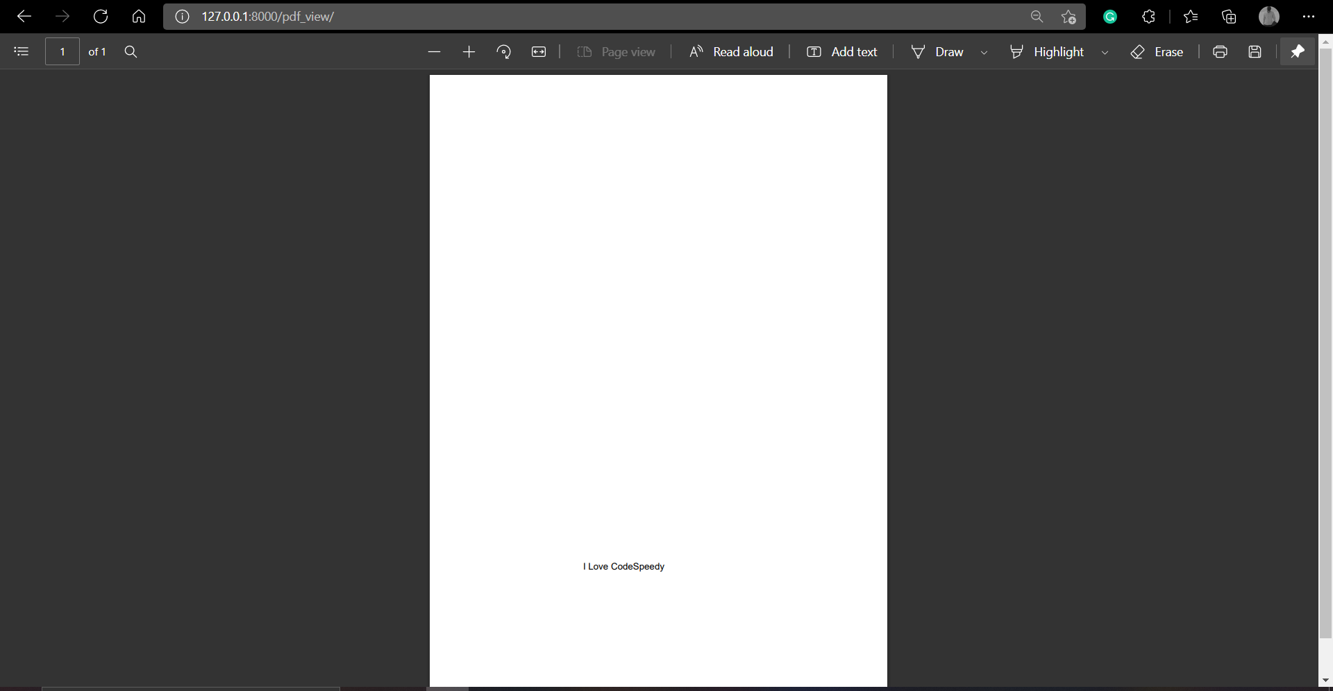 Create PDF File In Django Dynamically
