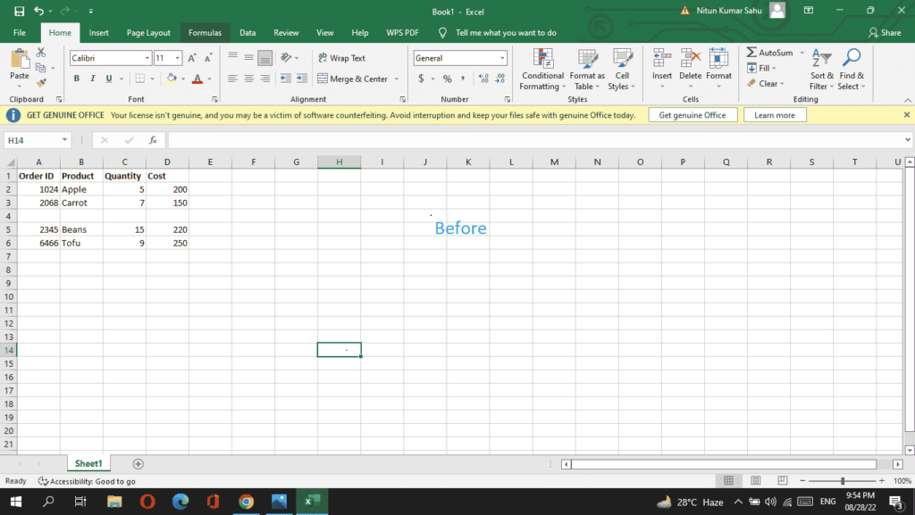 Remove Blank Rows From Excel File In Java CodeSpeedy