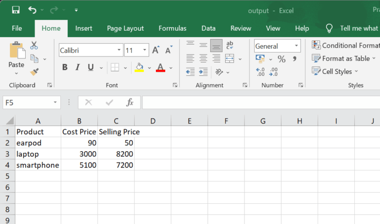 How To Append Data In Excel Using Openpyxl In Python CodeSpeedy