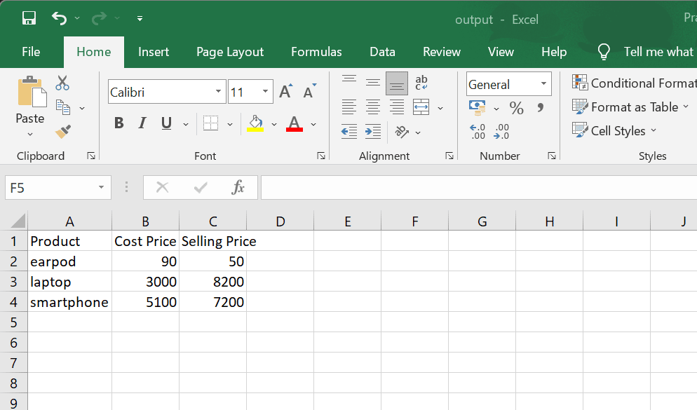 How To Append Data In Excel Using Openpyxl In Python CodeSpeedy