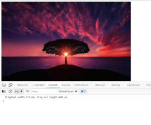 How to find the resolution of an Image in JavaScript - CodeSpeedy