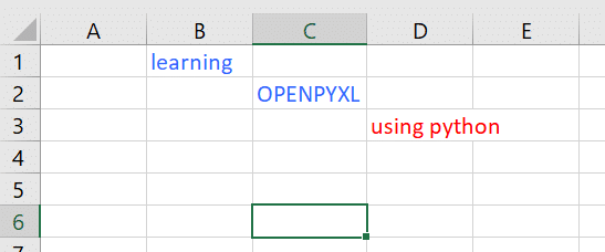 Change Font Color Of Excel Cells Using Openpyxl In Python