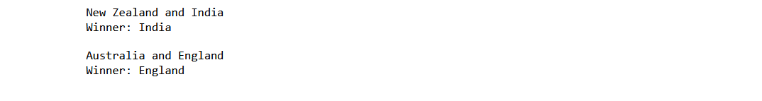 World Cup Cricket Winning Prediction using Machine Learning