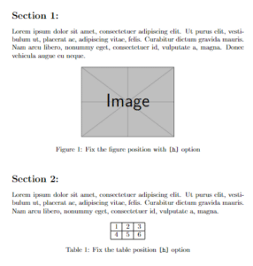 How to fix figure position in LaTeX? - CodeSpeedy