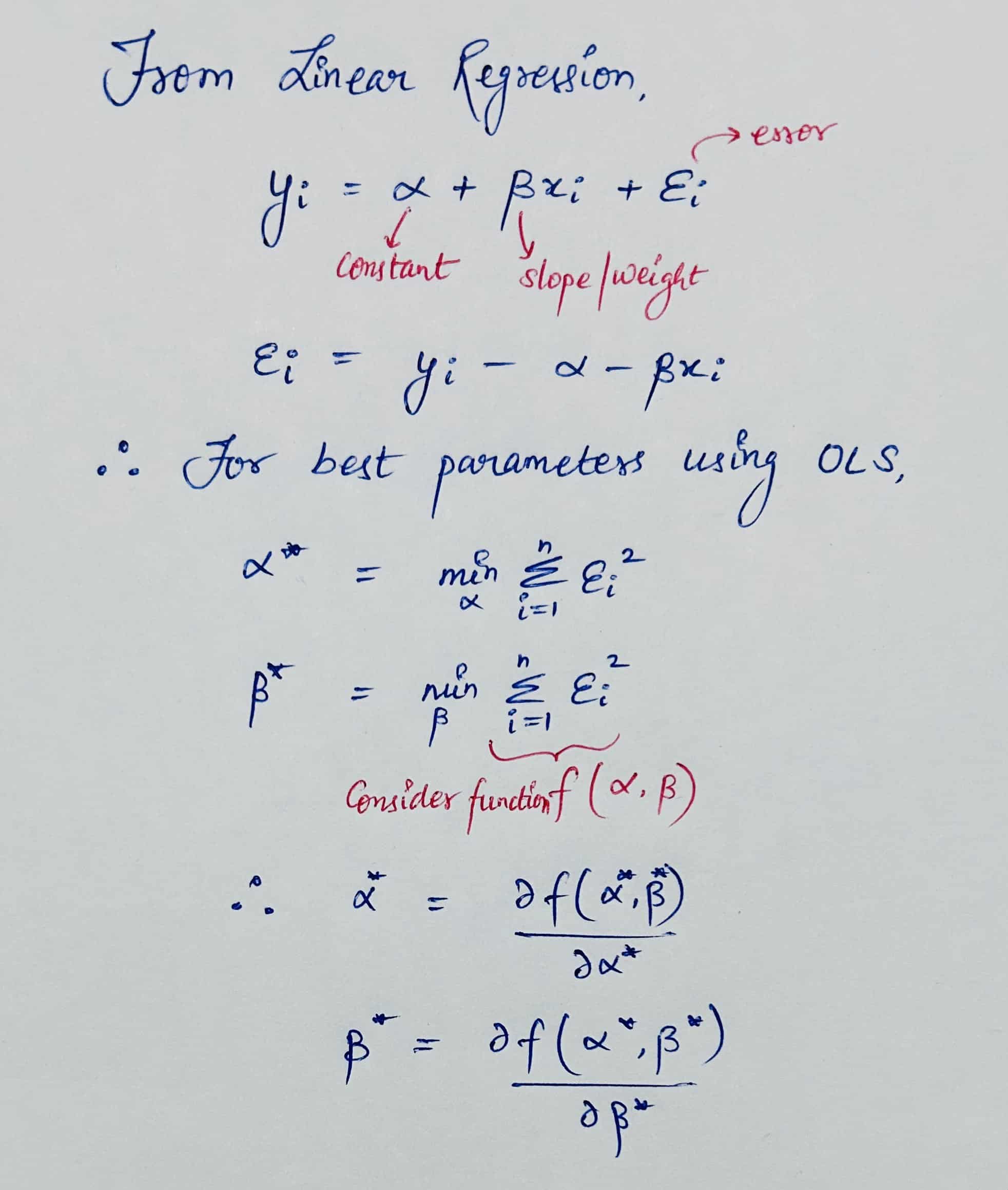 OLS Regression in Python - Ordinary Least Squares - CodeSpeedy