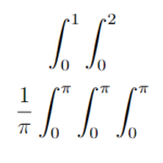 Different types of integrals (∫, ∬, ∭) in LaTeX - CodeSpeedy