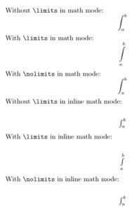 Different types of integrals (∫, ∬, ∭) in LaTeX - CodeSpeedy