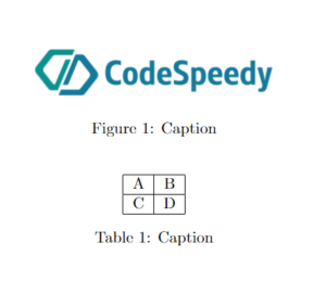 How to use figure and table inside a minipage in LaTeX? - CodeSpeedy