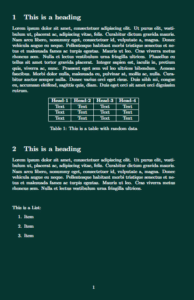 How to set background and text color in LaTeX? - CodeSpeedy