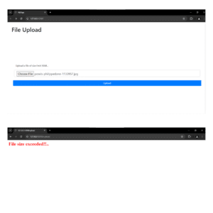 Set file upload size limits in Flask - CodeSpeedy