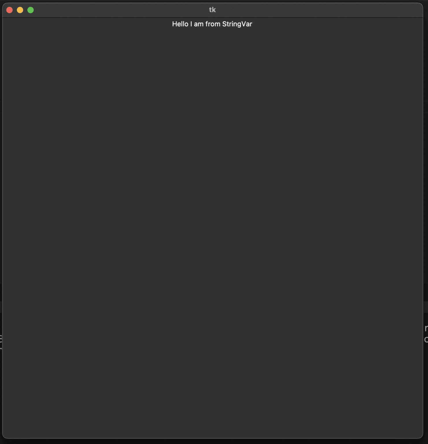 How to set Tkinter Label text through variables - CodeSpeedy