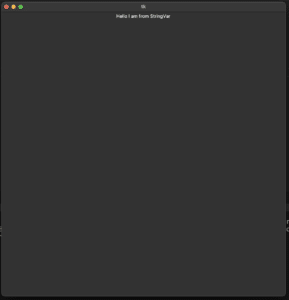 How to set Tkinter Label text through variables - CodeSpeedy