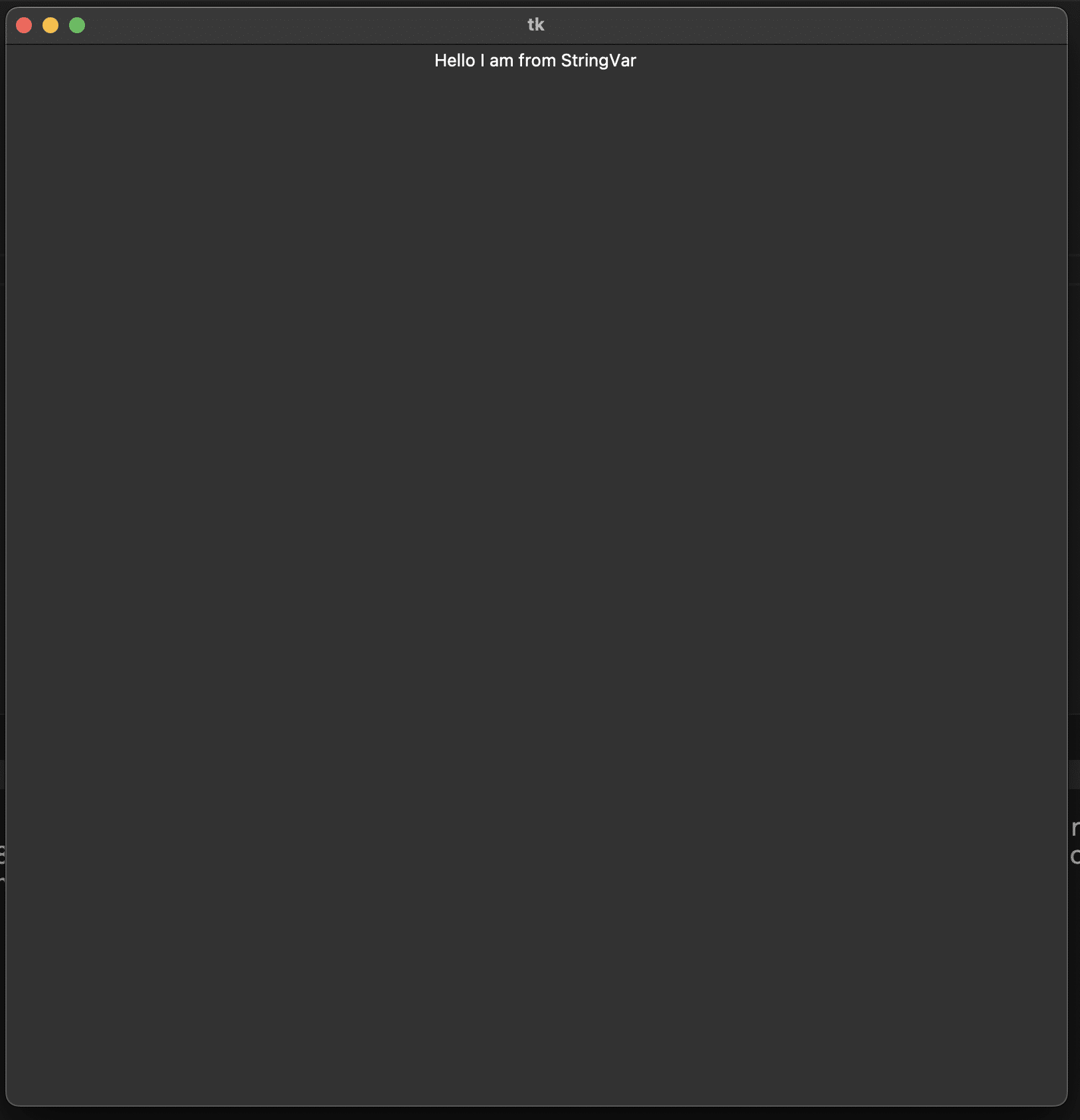 How to set Tkinter Label text through variables - CodeSpeedy