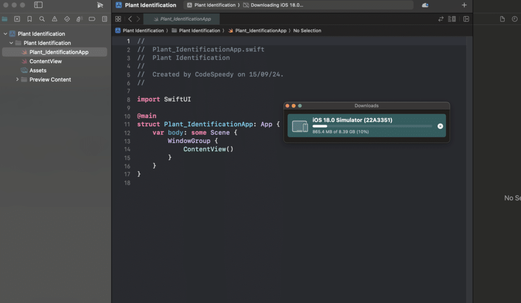 iOS 18.0 Simulator downloading is too slow on Xcode - CodeSpeedy